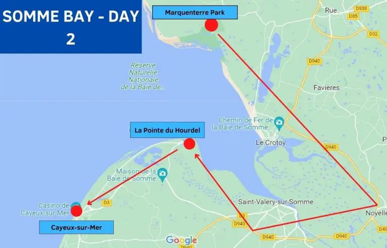 Ideal Itinerary for Visiting the Somme Bay in 2 or 3 Days