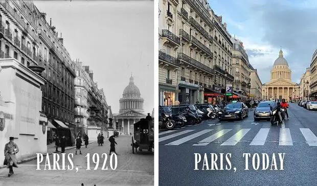 Paris, the Eternal City: The Paris of Yesterday and Today in Photos