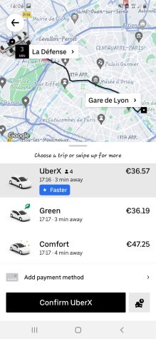 In Paris, is it Better to Travel by Taxi or Uber?