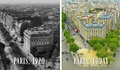 40+ Photos of Paris Then and Now