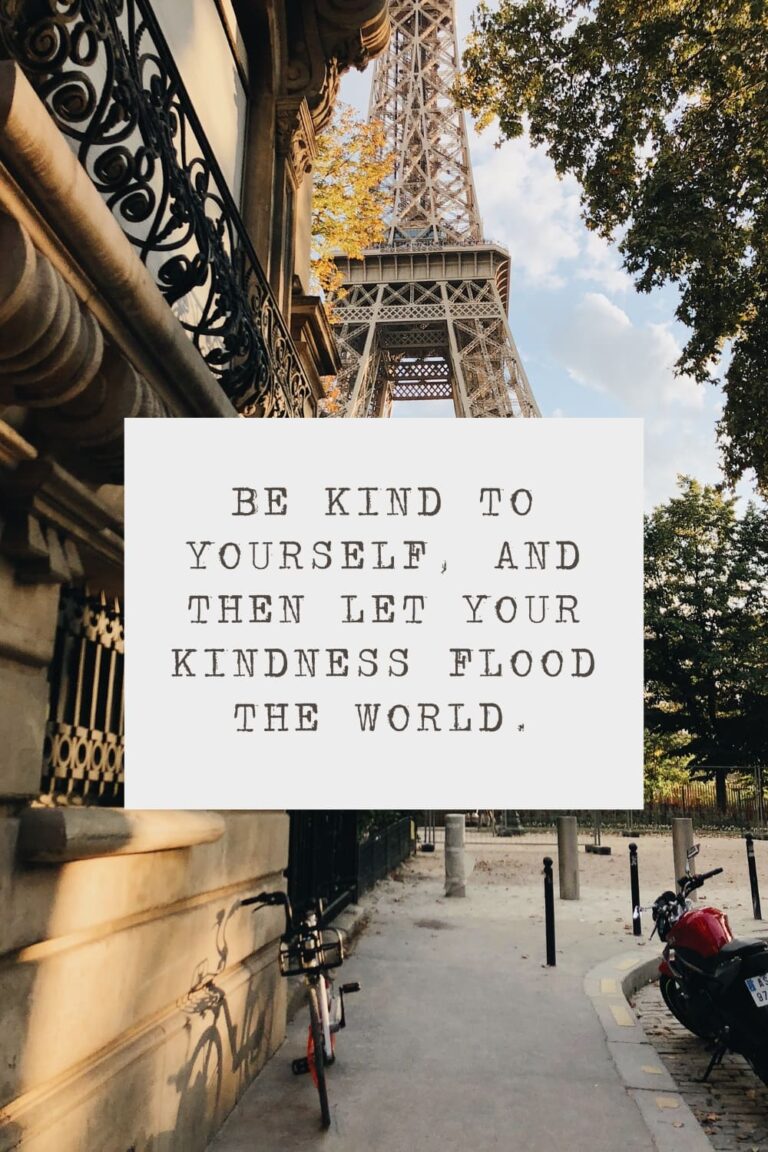 25 Inspirational Quotes with Beautiful Paris Backgrounds