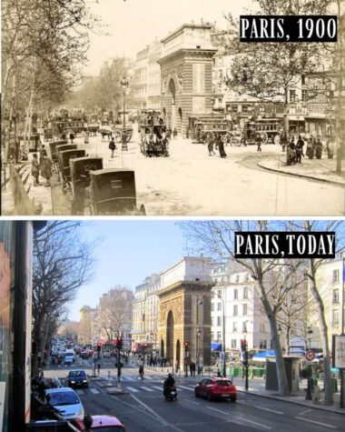 80+ Photos of Paris Then and Now