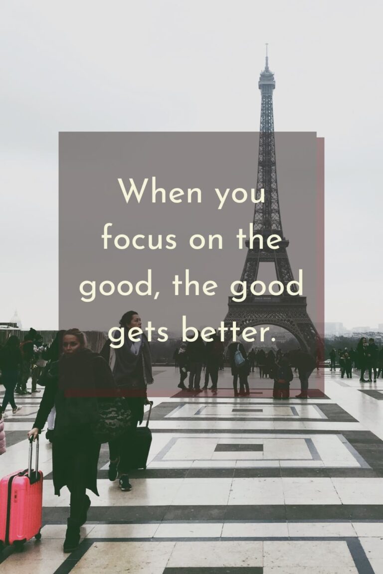 25 Inspirational Quotes with Beautiful Paris Backgrounds