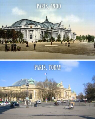 80+ Photos of Paris Then and Now
