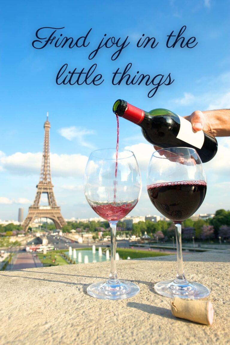 25 Inspirational Quotes with Beautiful Paris Backgrounds