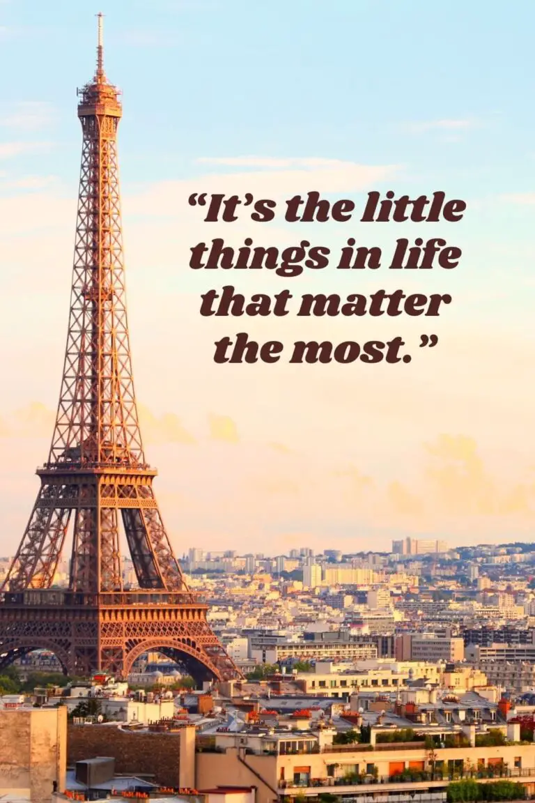 25 Inspirational Quotes with Beautiful Paris Backgrounds