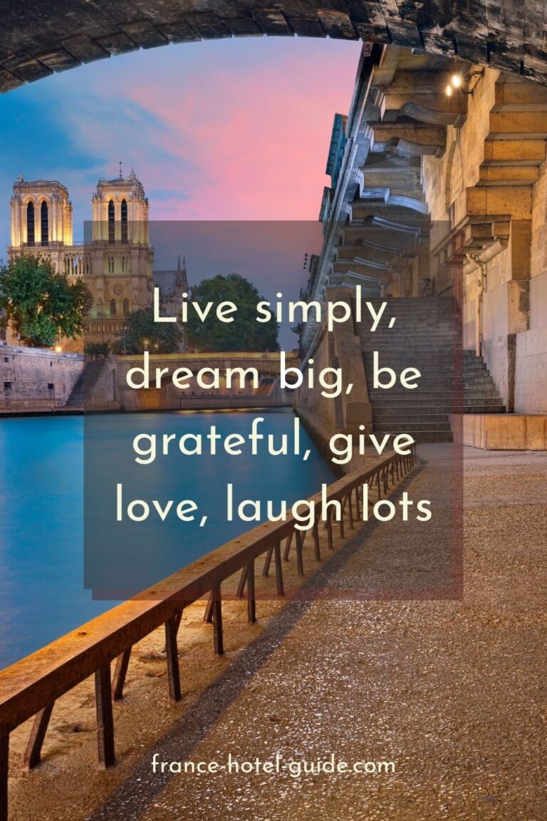 25 Inspirational Quotes with Beautiful Paris Backgrounds