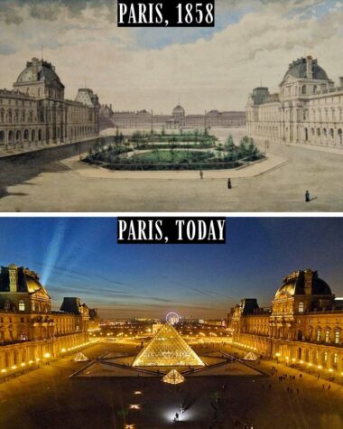 80+ Photos of Paris Then and Now