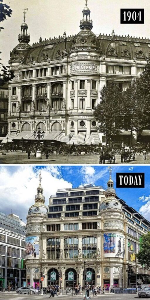 80+ Photos of Paris Then and Now
