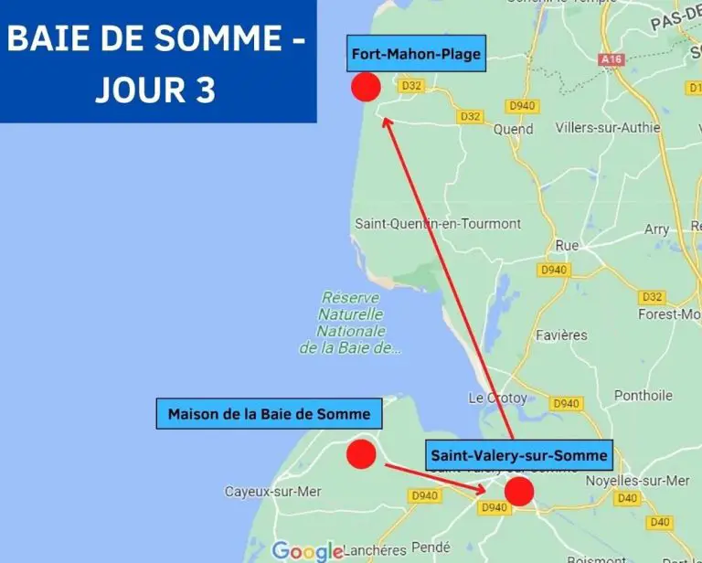 Mon itinéraire idéal Baie de Somme en 2 ou 3 jours (cartes incluses)